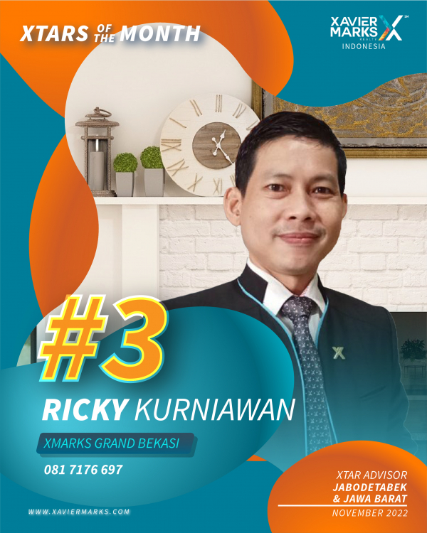 XTARS ADVISOR OF THE MONTH NOVEMBER 2022 « XAVIER MARKS Realty